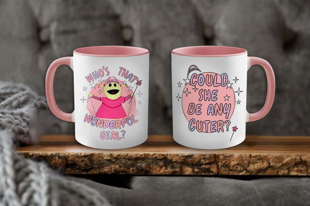 Whos That Wonderful Girl Mona Nanalan Mug Nanalan Whos That Wonderful
