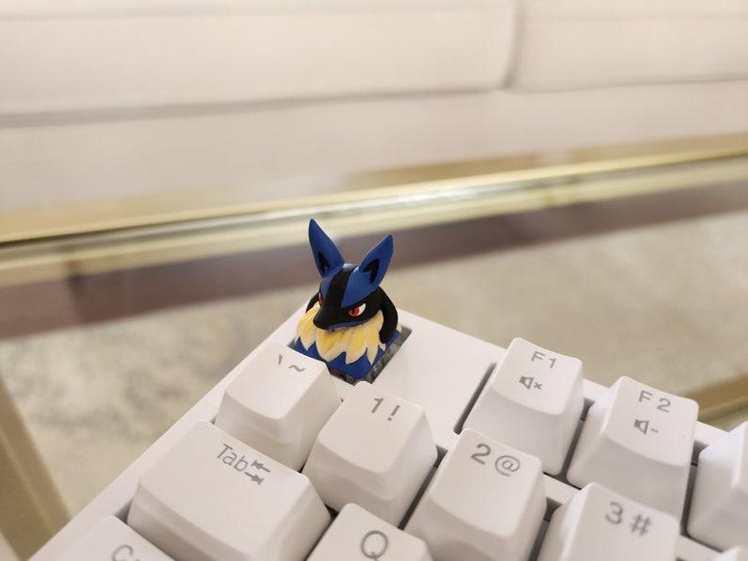 Anime Luca.rio Keycap - Hand Painted, Cute Keycap Designs, Handmade ...