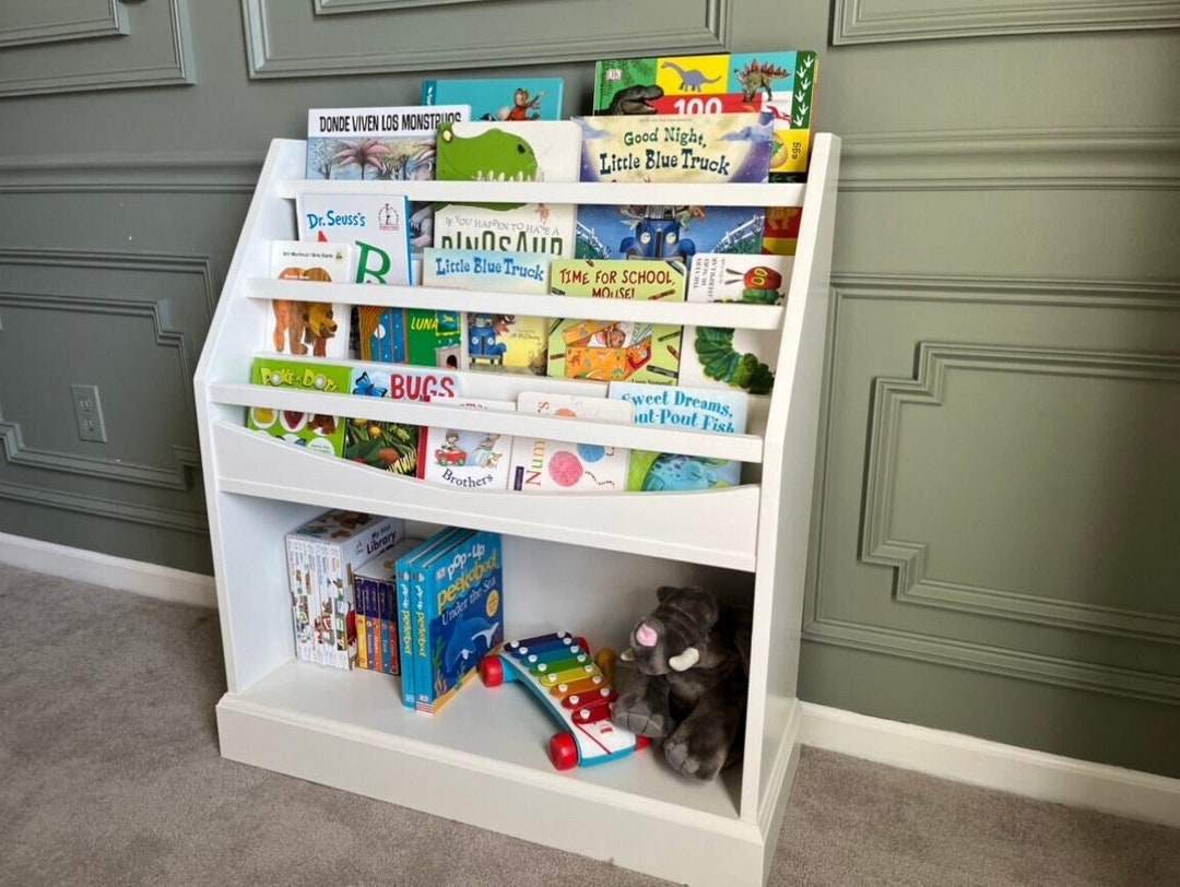 Children's Bookcase DIY Build Plans - Woodworking - Etsy