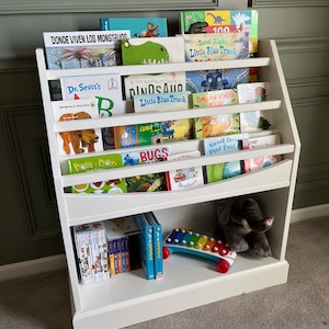 Children's Bookcase DIY Build Plans - Woodworking - Etsy
