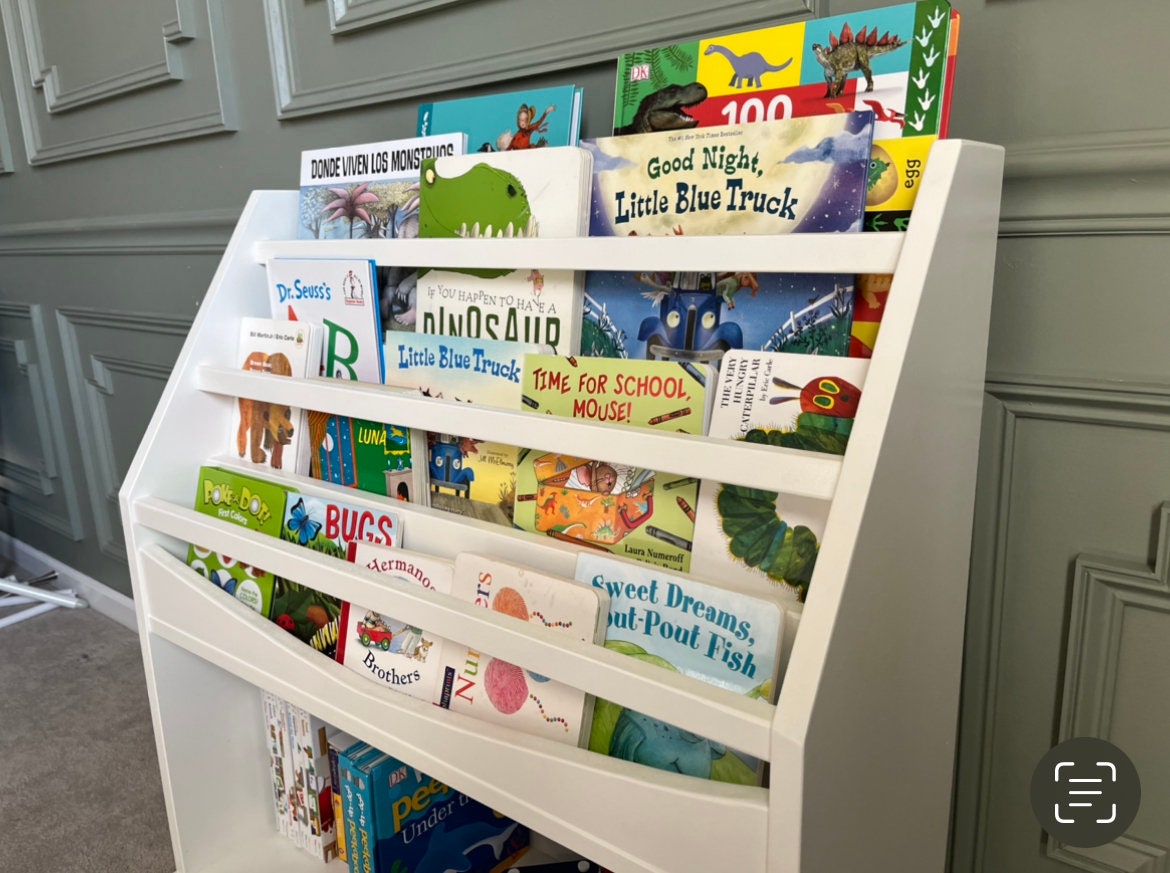 Children's Bookcase DIY Build Plans - Woodworking - Etsy