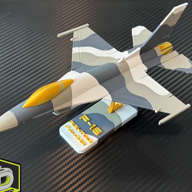Military Model Plane F16 - Etsy