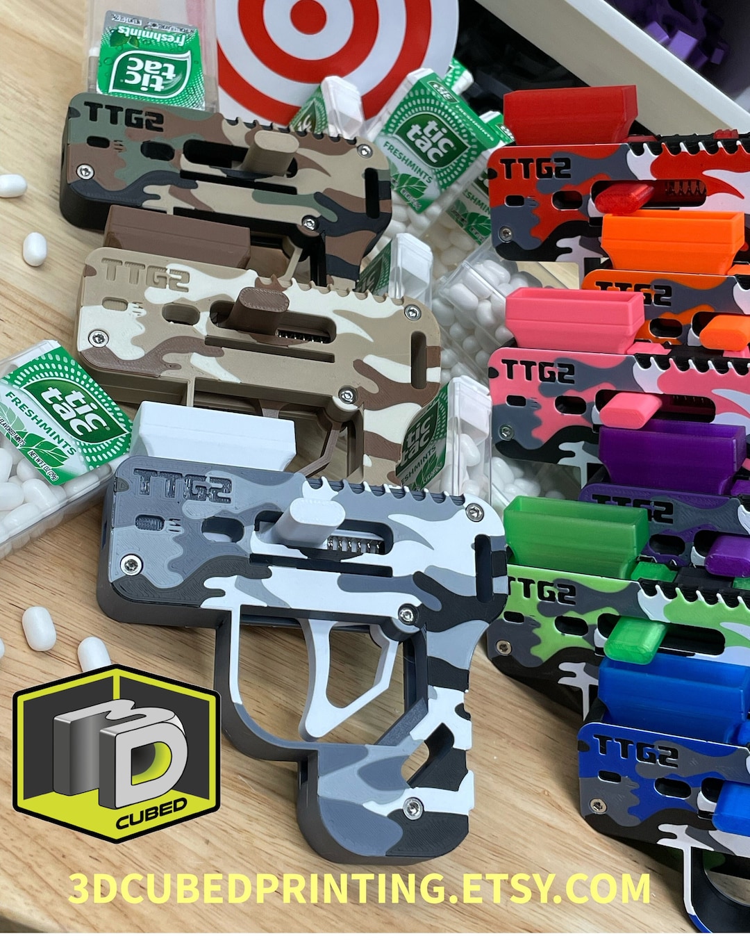 Tic Tac Gun 2.5 Exclusive Loading Design 2,700 Color Combos ...