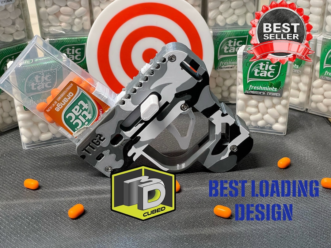 Tic Tac Gun V2.5 Exclusive Loading and Strongest Shooter 2200 Color ...