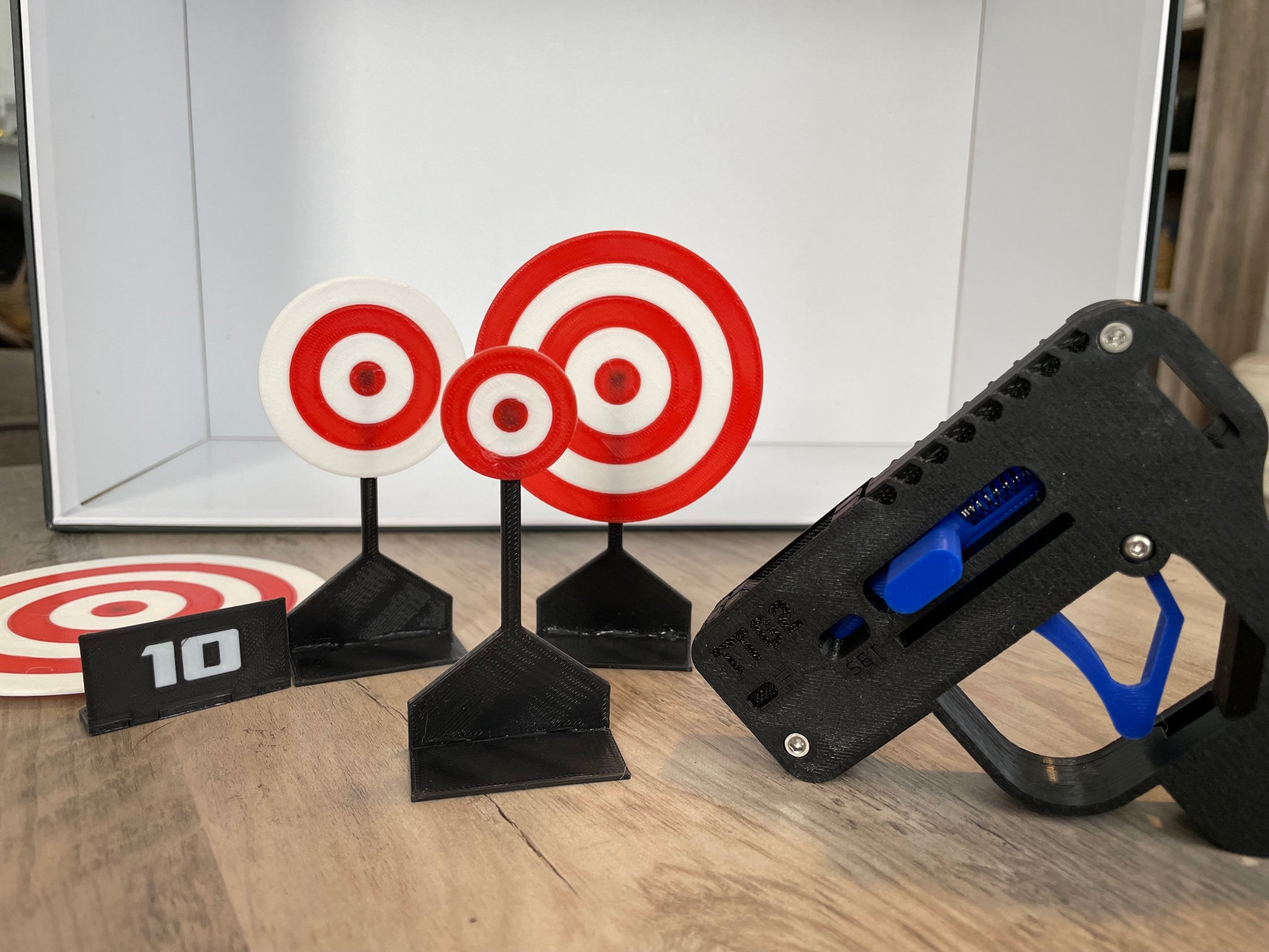 Table Top Target Set - Perfect for Nerf, Foam Dart Blasters, Tic Tac ...