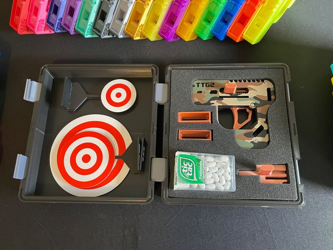 Storage Case for Tic Tac Gun Foam Lined Carrying Case for Tic Tac ...