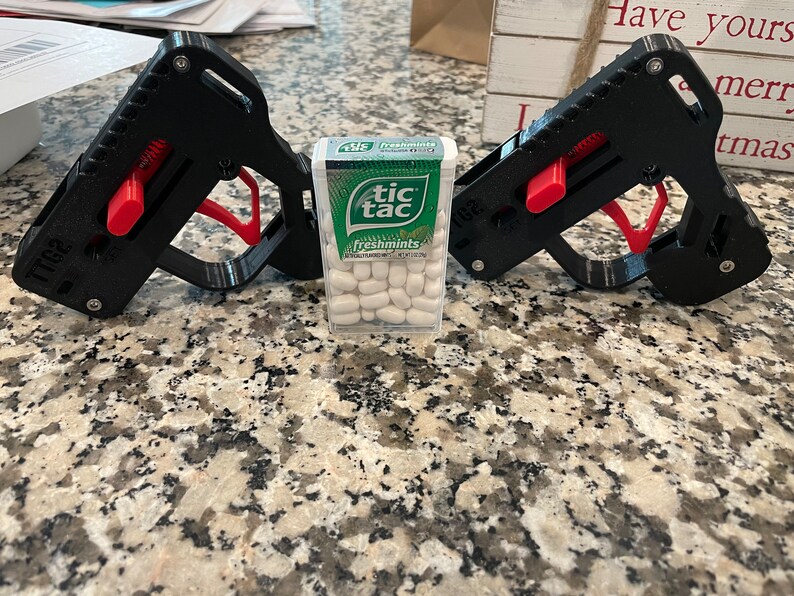 Tic Tac Gun the Original Shooter Standard Spring to Shoot - Etsy Ireland