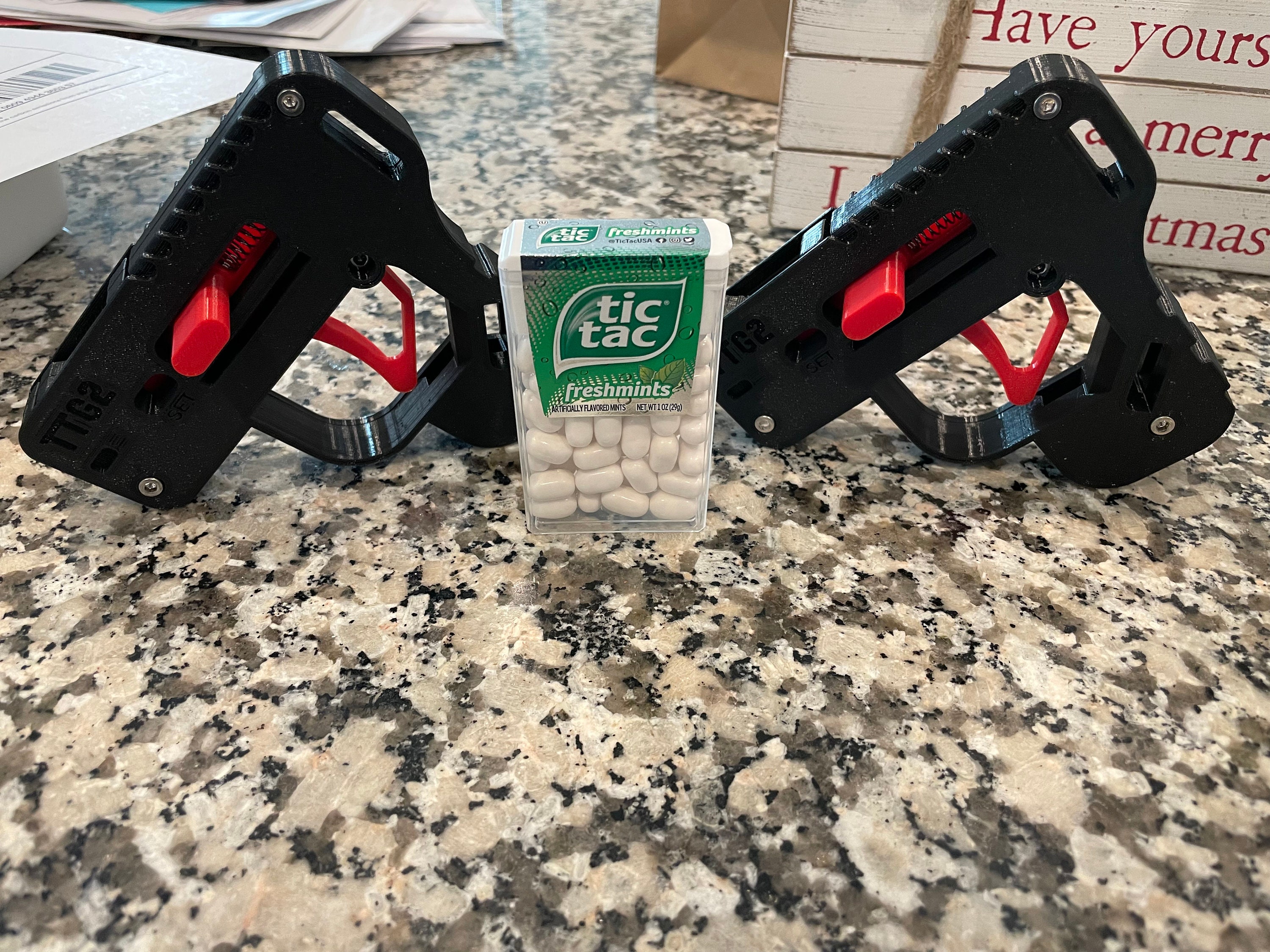 Tic Tac Gun the Original Shooter Standard Spring to Shoot - Etsy Ireland