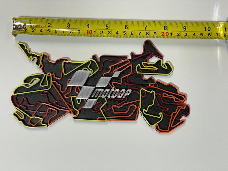Motogp Wall Art fan Art World Class Racetrack Outlines in - Etsy
