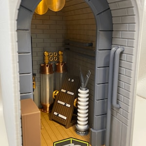 Frankenstein Lab Themed Book Nook - Bookshelf Decoration and Home ...