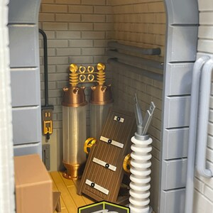 Frankenstein Lab Themed Book Nook - Bookshelf Decoration and Home ...