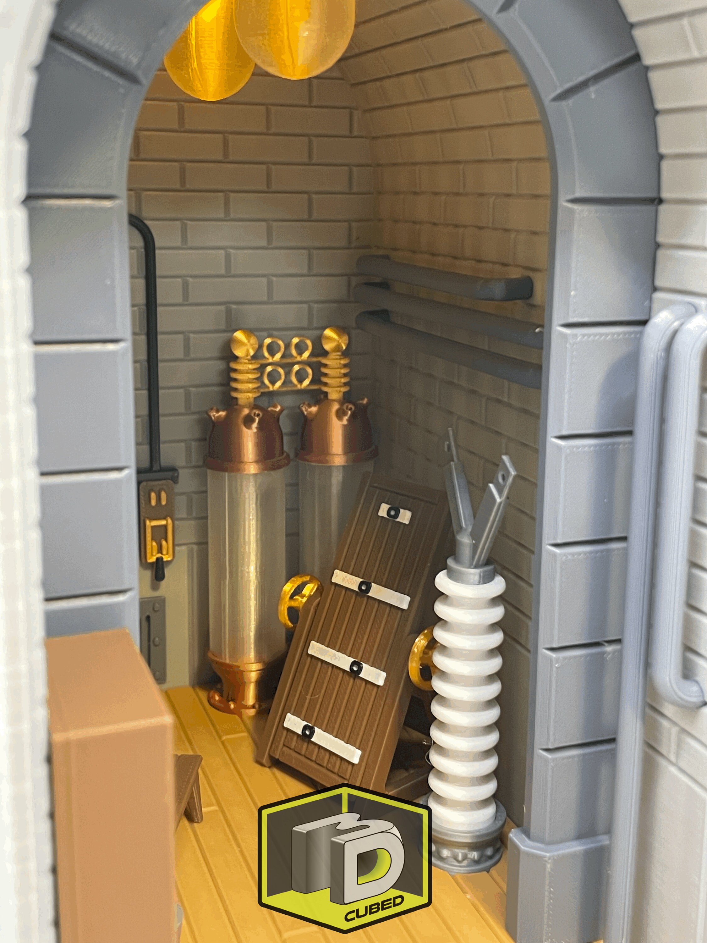 Frankenstein Lab Themed Book Nook - Bookshelf Decoration and Home ...