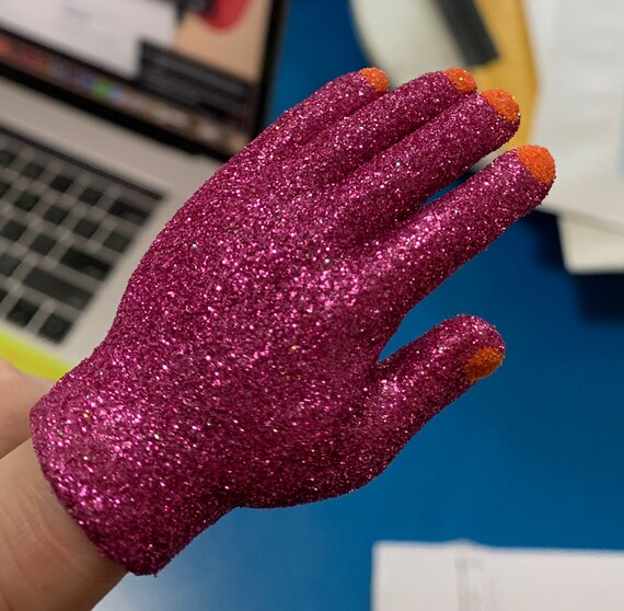 Glitter Tiny Hands Customizable Color Variations | Etsy