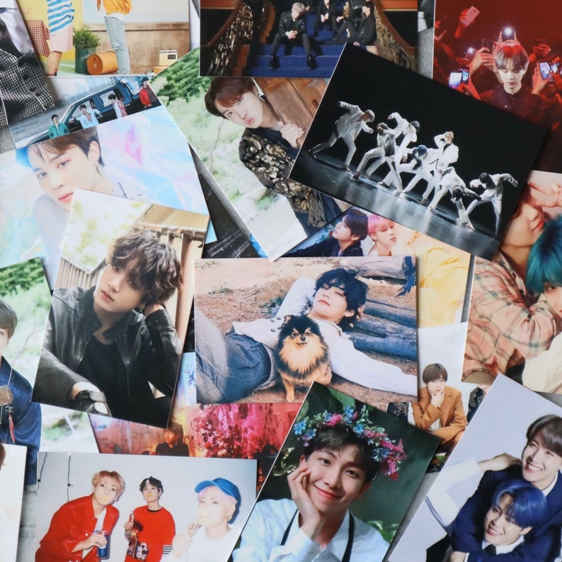 Laminated BTS Photocard Surprise Pack | Etsy