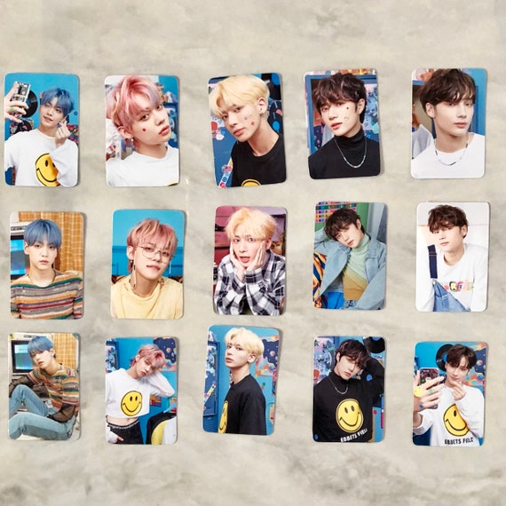 Txt Blue Hour Photocards Template Frikilo Quesea
