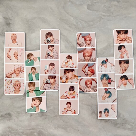 BTS Persona Film-strip Bookmarks - Etsy