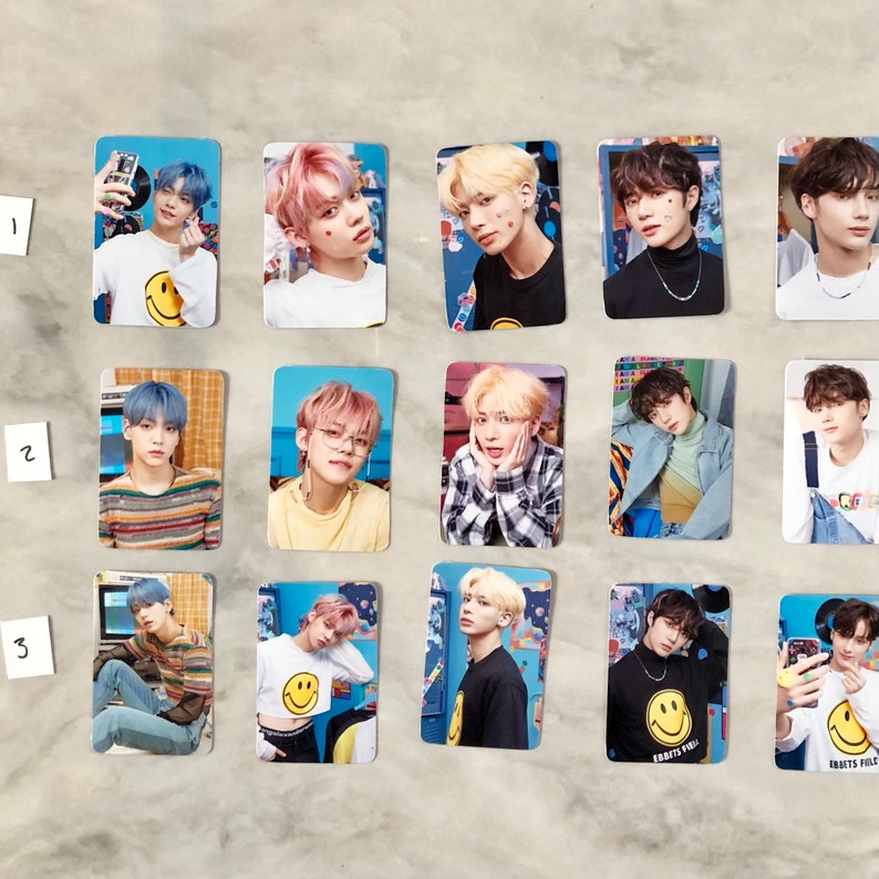 TXT Blue Hour Photocards R Version Tomorrow x Together | Etsy