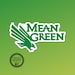 University of North Texas Mean Green | UNT Vinyl Sticker - Etsy