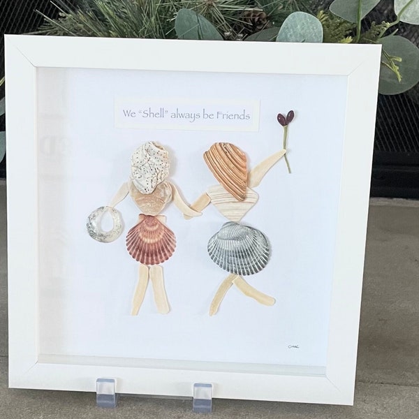 Shell Art People - Etsy