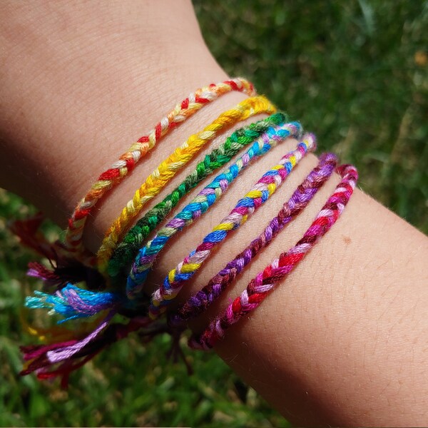 Thread Bracelet - Etsy