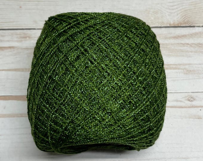 Crystal Yarn 100g | Green Yarn | Hilo Crystal | Mexican Yarn | Pantera ...