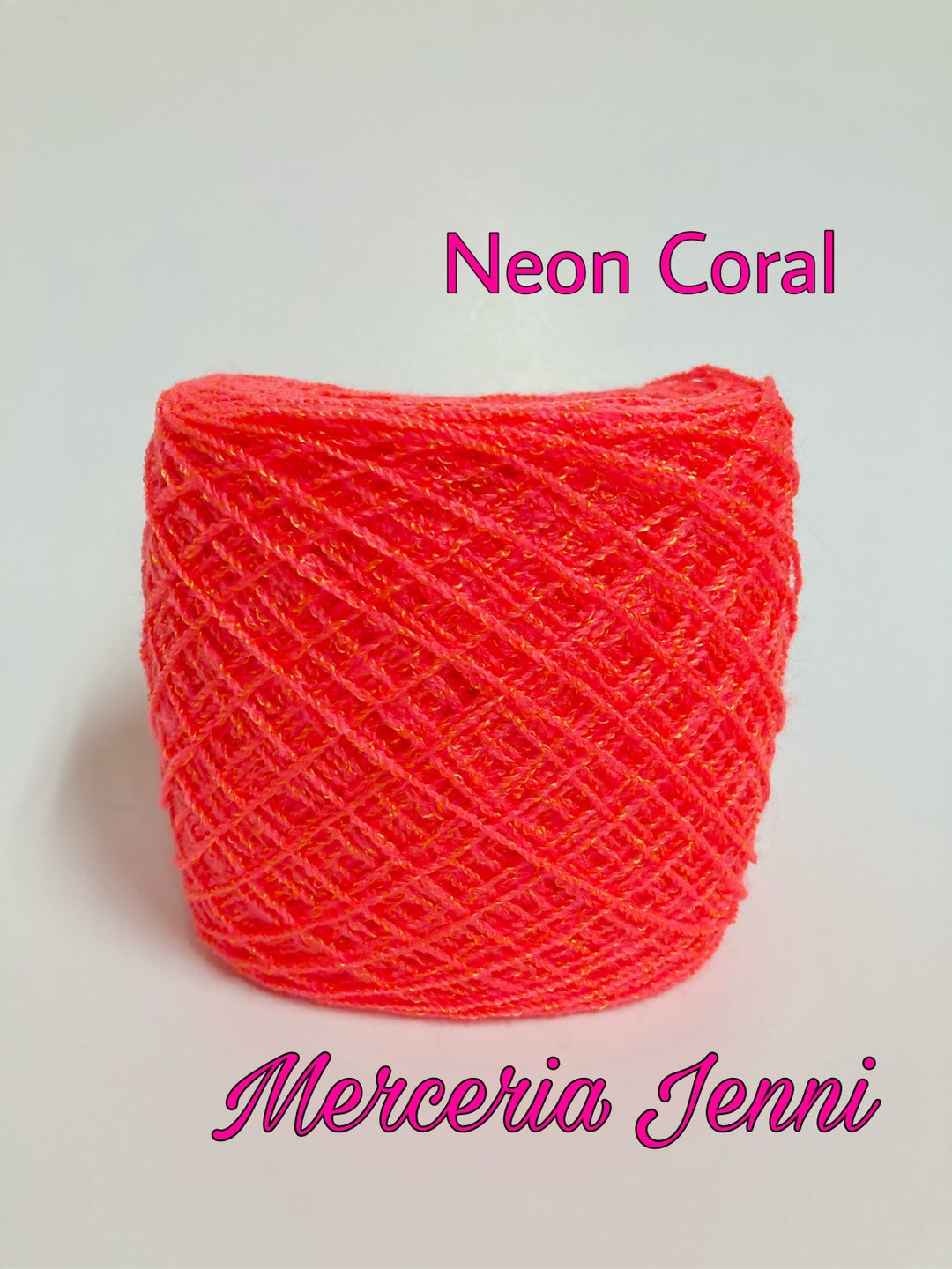Crystal Yarn 100g Coral Hilo Crystal Mexican Yarn - Etsy