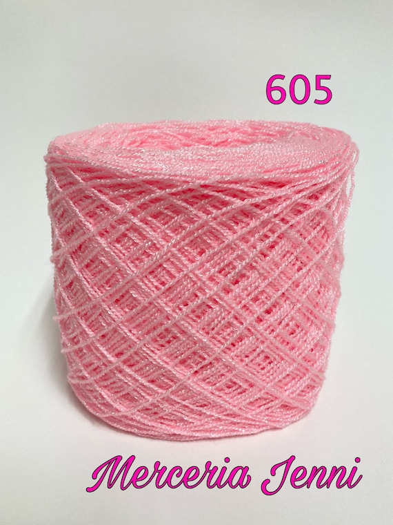 Craft Supplies & Tools Macrame Pantera Rosa 356 Crystal Yarn 100g Hilo ...