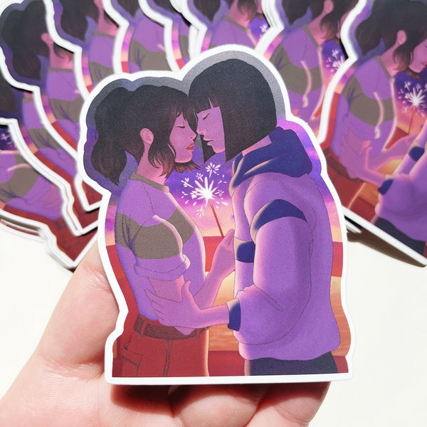 Anime Scene Sticker - Etsy