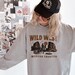Wild West Crew, Trendy Western Cowgirl Sweatshirt, Boho Vintage ...