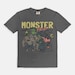 Monster Mash Tee, Halloween Comfort Colors Trendy Tee, Vintage Inspired ...