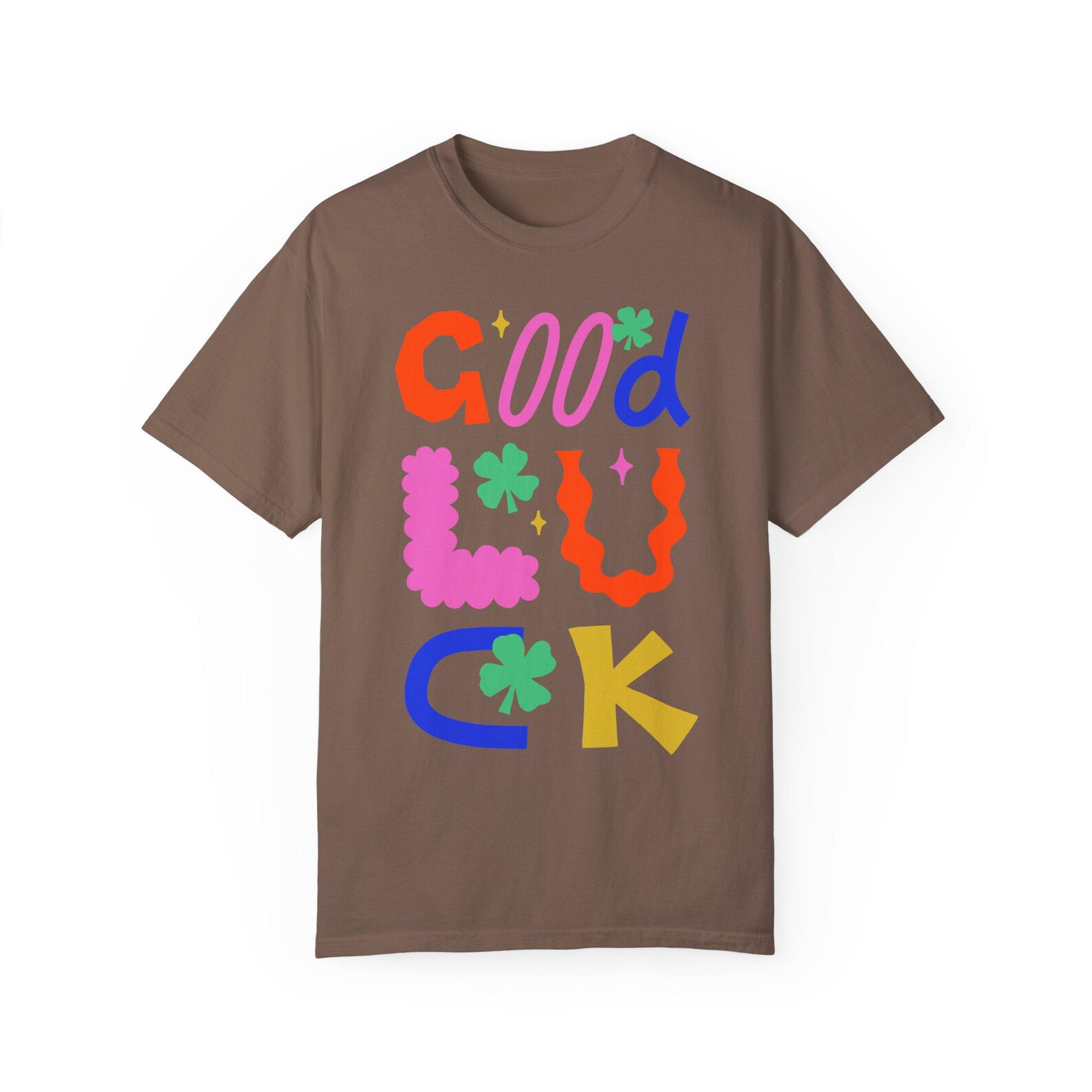Good Luck Tee, Trendy Dopamine St Patrick’s Lucky Shirt, Girly Preppy ...