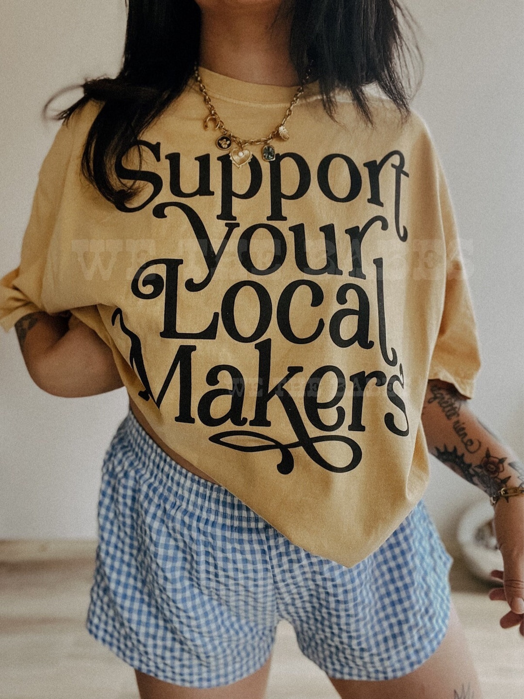 Support Your Local Makers Tee, Small Business Shirt, Artisan Shirt ...