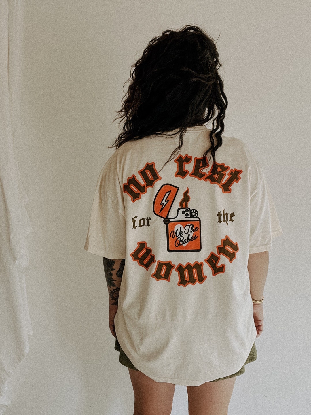 No Rest for the Women Flame Tee, Feminist Girl Power Womens Rights Tee, Comfort Colors Graphic ...