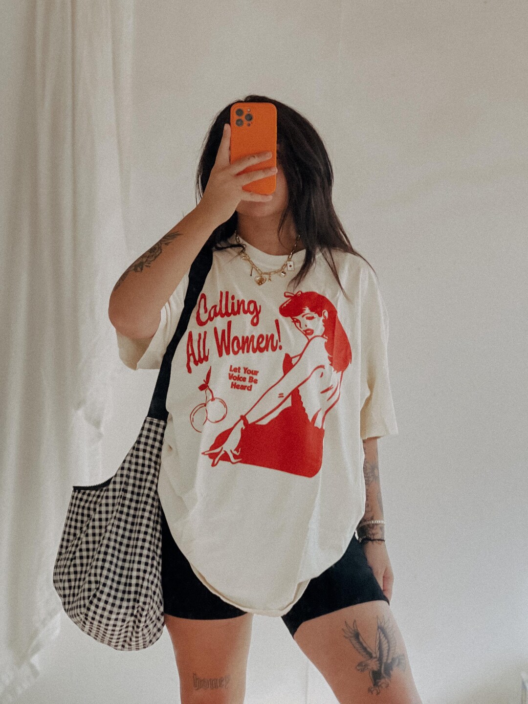 Calling All Women Tee, Feminist Girl Power Activism Tee, Vote 2024 ...