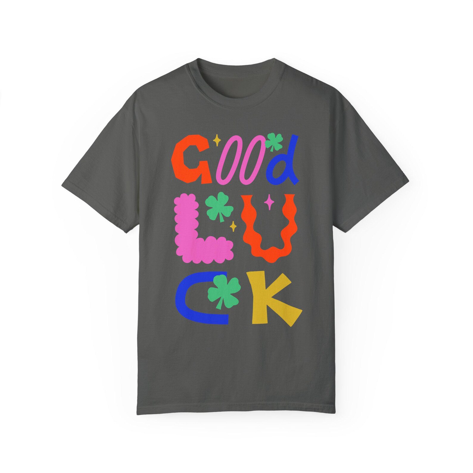 Good Luck Tee, Trendy Dopamine St Patrick’s Lucky Shirt, Girly Preppy ...