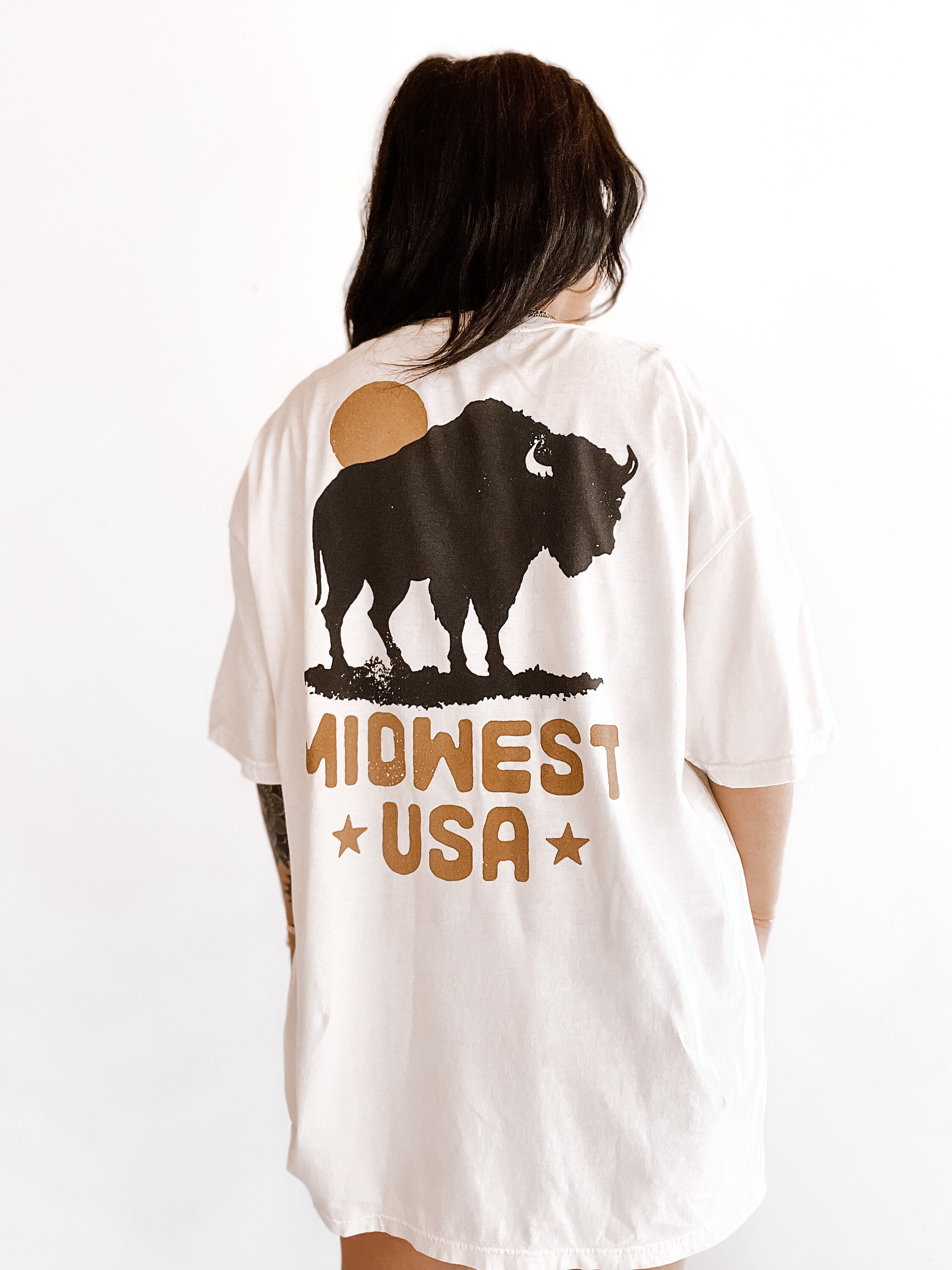 Midwest USA Tee, Midwest Graphic Tee, Vintage Inspired Comfort Colors ...