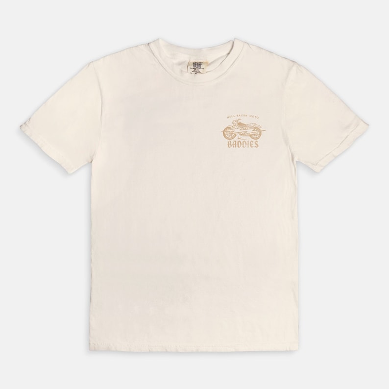 Hell Raisin' Moto Baddies Tee, Motorcycle Tee, Comfort Colors Trendy ...