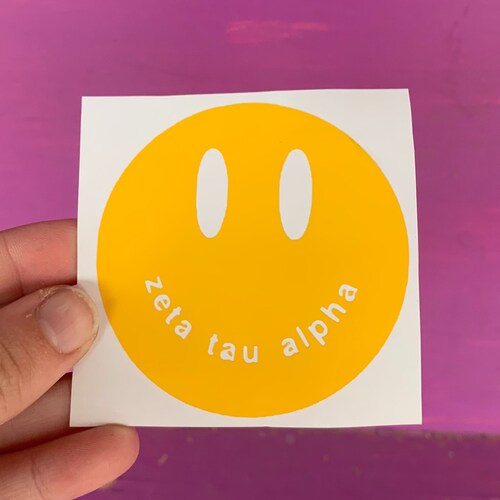 Zeta Tau Alpha Stickers Zeta Sorority Recruitment Sorority | Etsy