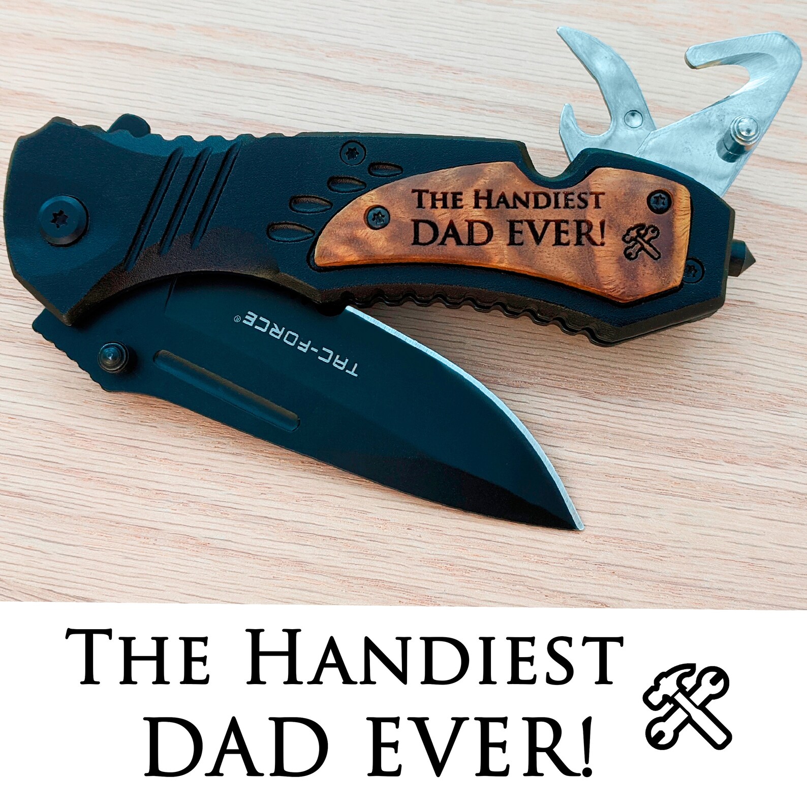 Fathers Day Gifts Engraved Pocket Knife TAC FORCE and Dad - Etsy
