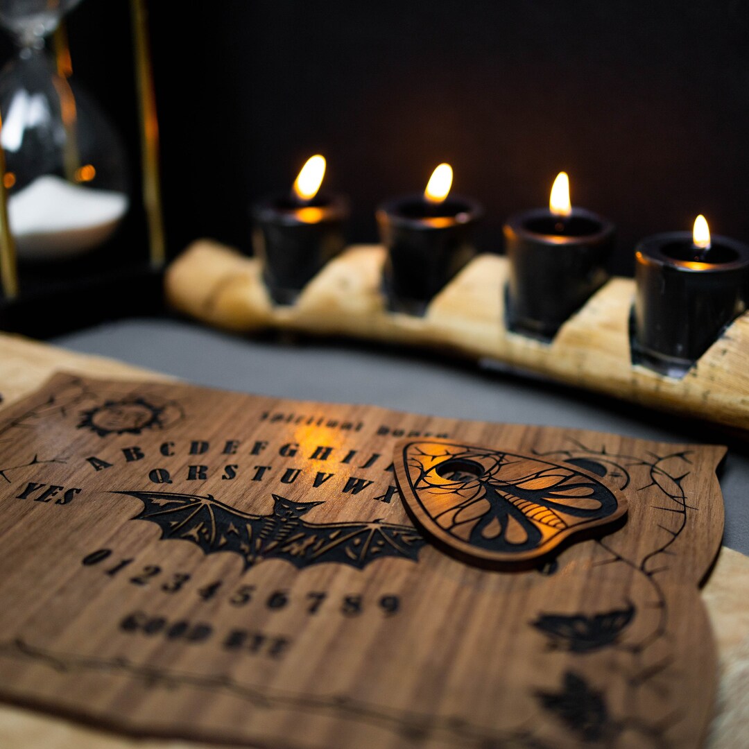 Custom Ouija Board, Wooden Laser Engraved Talking Board, Unique Ouija ...