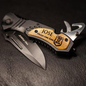 Police Officer Gift, Personalized Police Pocket Knife, Police Academy ...