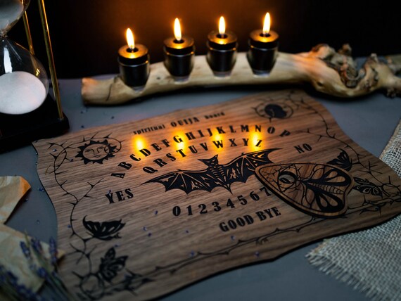 Custom Ouija Board Wooden Laser Engraved Talking Board | Etsy