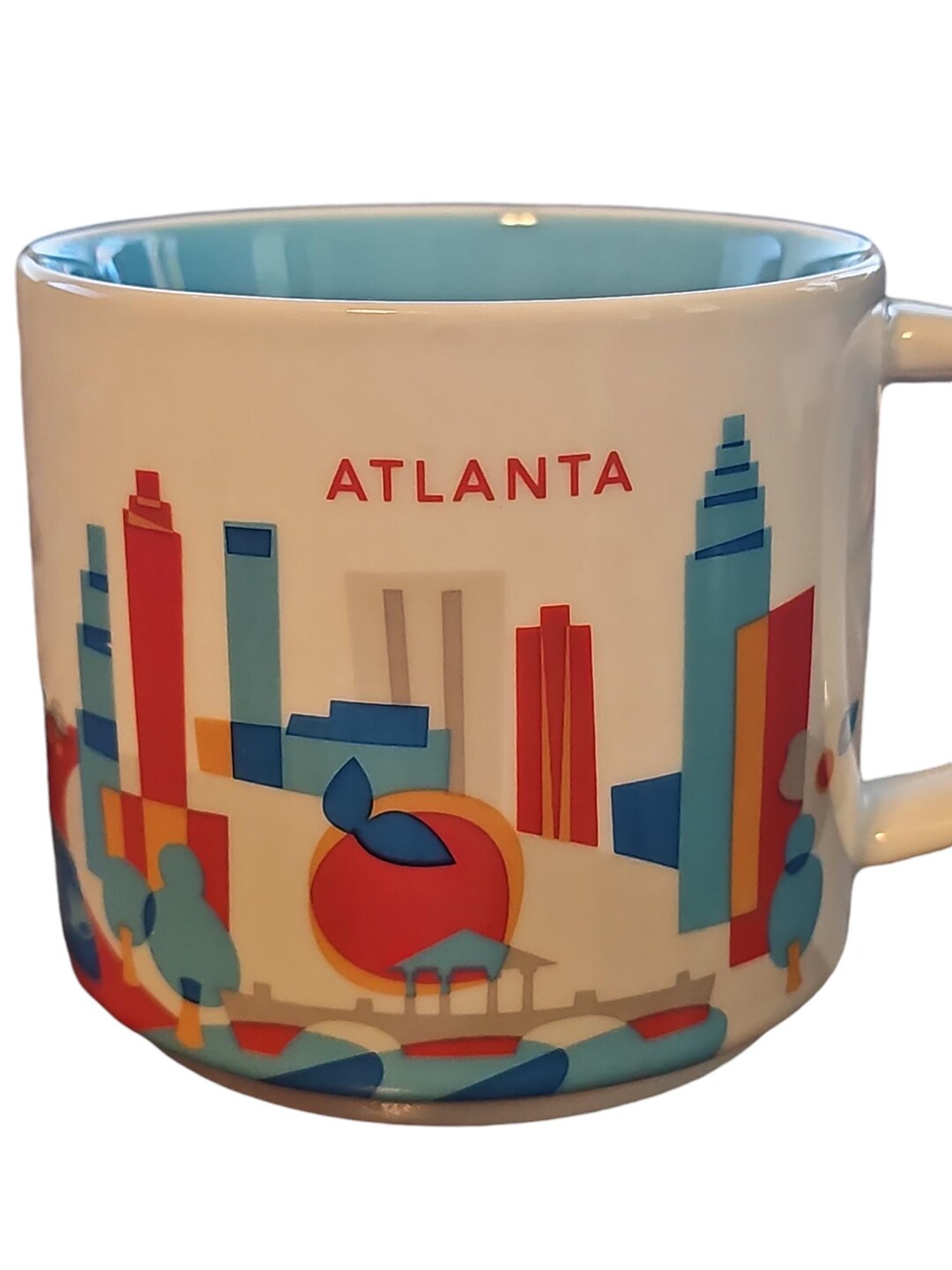 Vintage Starbucks Stackable Coffee Mug You Are Here Atlanta ...