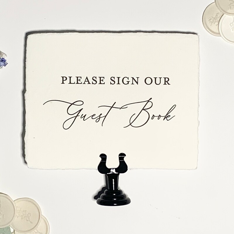 Wedding Sign in Book - Etsy