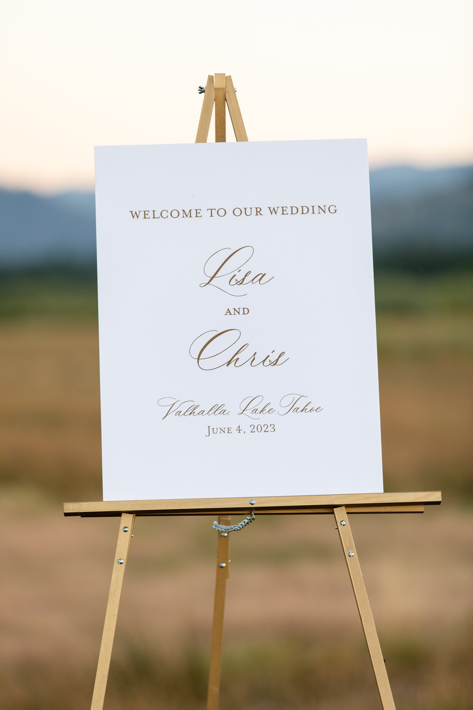 Wedding Welcome Sign- Custom Welcome Sign (printed or Digital) - Etsy