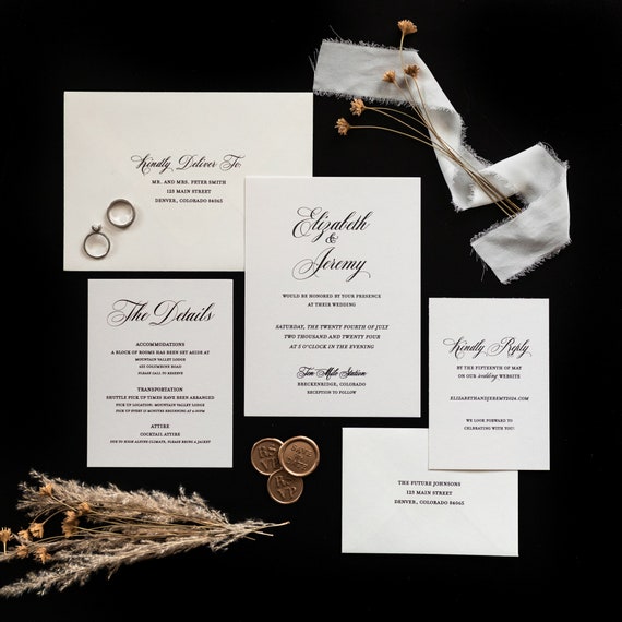 Wedding invitation paper stock 60 photos - Astyledwedding.com