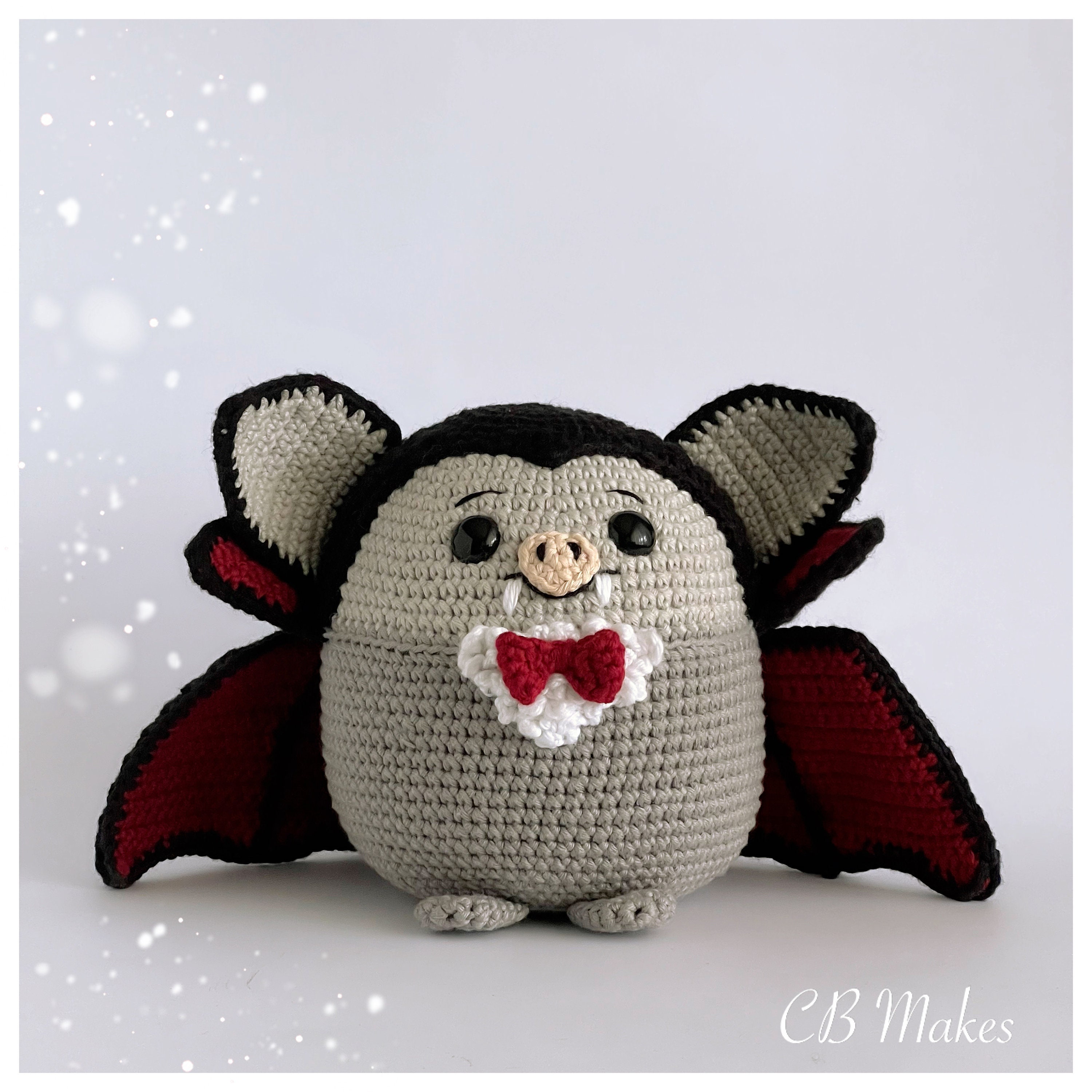 Crochet Bat Dracula Amigurumi Pattern - Etsy