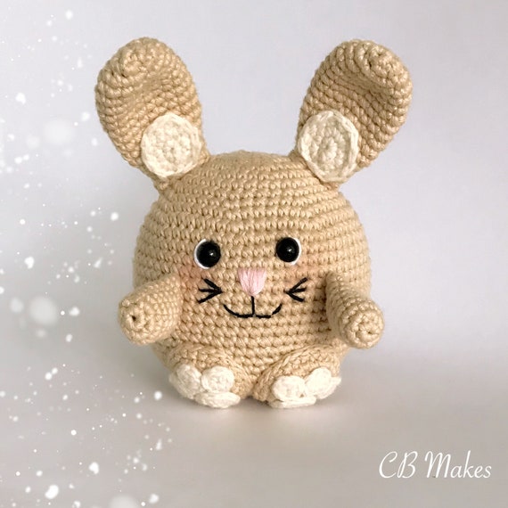Crochet Bunny Mini Bon Amigurumi Pattern english | Etsy