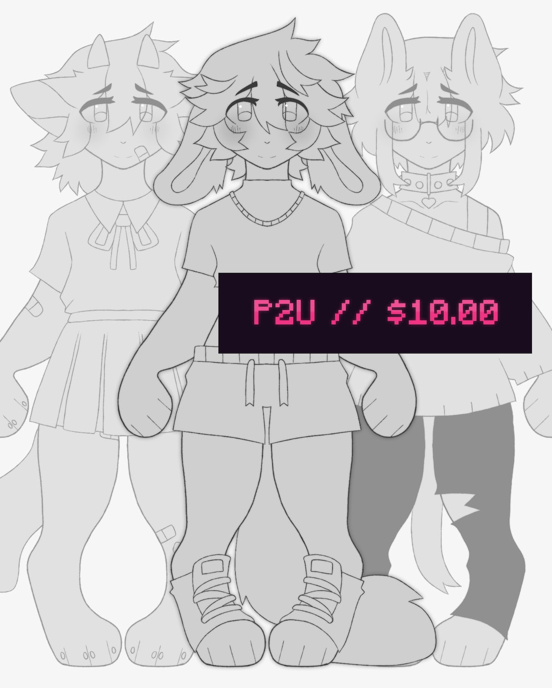 P2U | ANTHRO FURRY BASE (2021) - Etsy