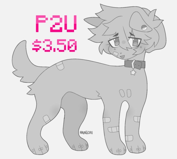 P2U CHIBI FURRY BASE 2021 - Etsy